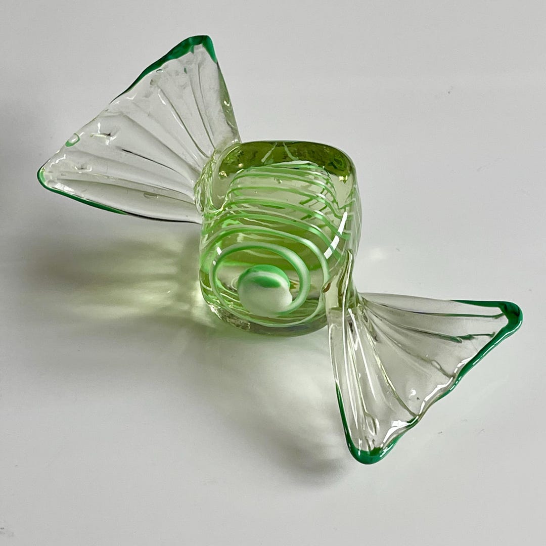 Extra Large Vintage Murano Glass Sweet Paperweight. 5 - Etsy