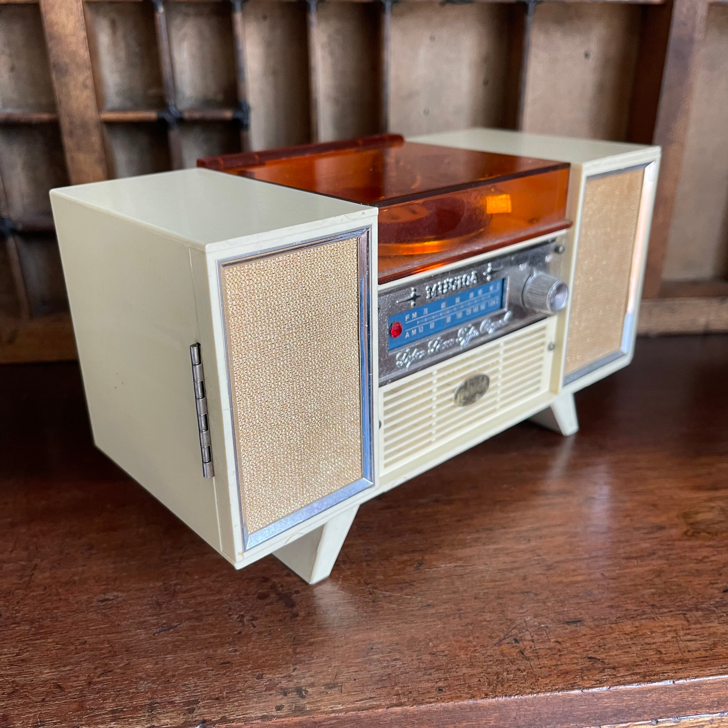 Musica Japanese Miniature Record Player Music Box. Turn Table - Etsy