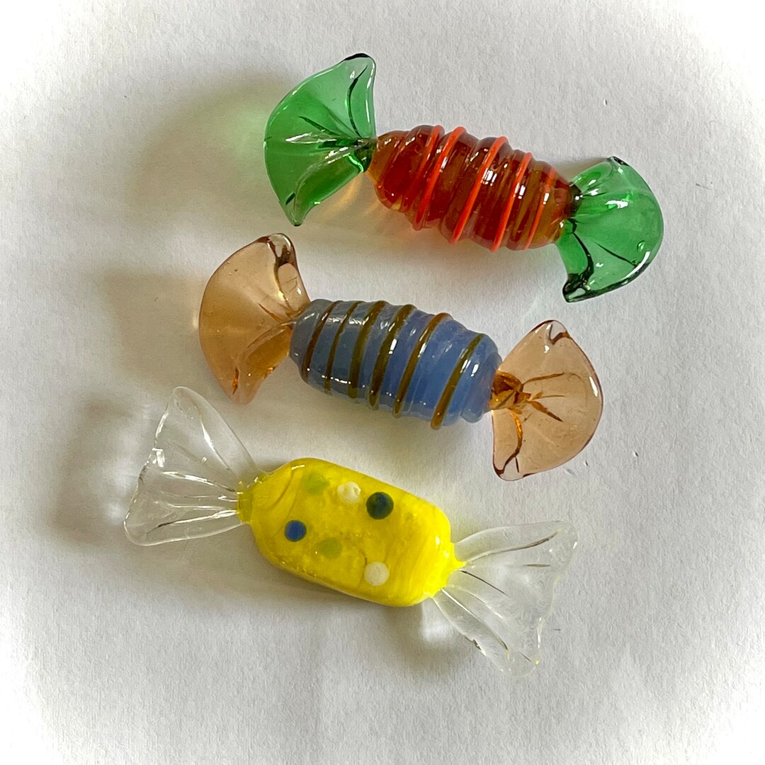 Glass Sweets, Candy, Bonbons. Choose Your Colour - Etsy