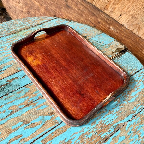 Small Wooden Tray - Etsy