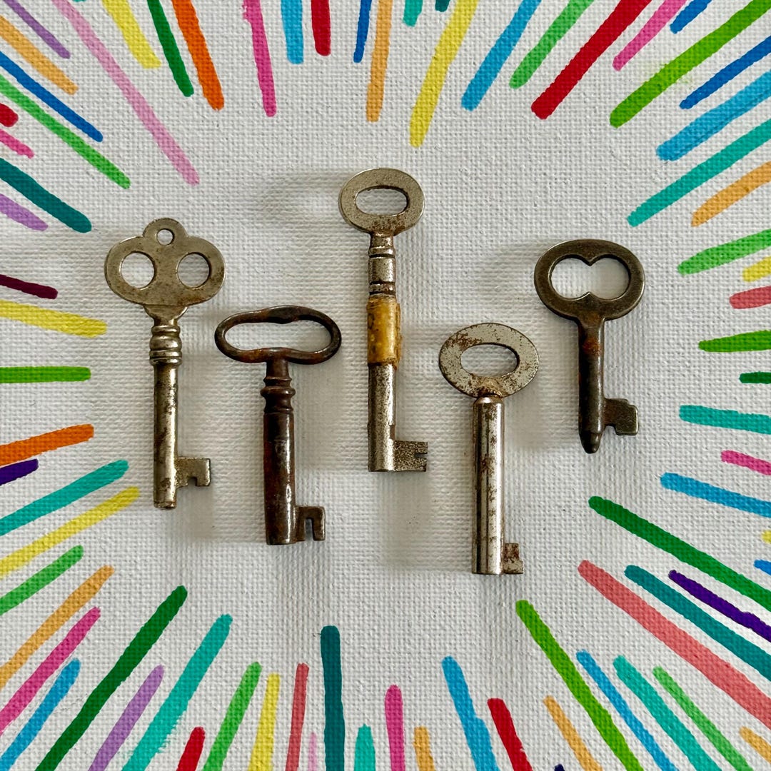 Vintage Skeleton Key, Replacement Cabinet Key. Choose Your Style - Etsy