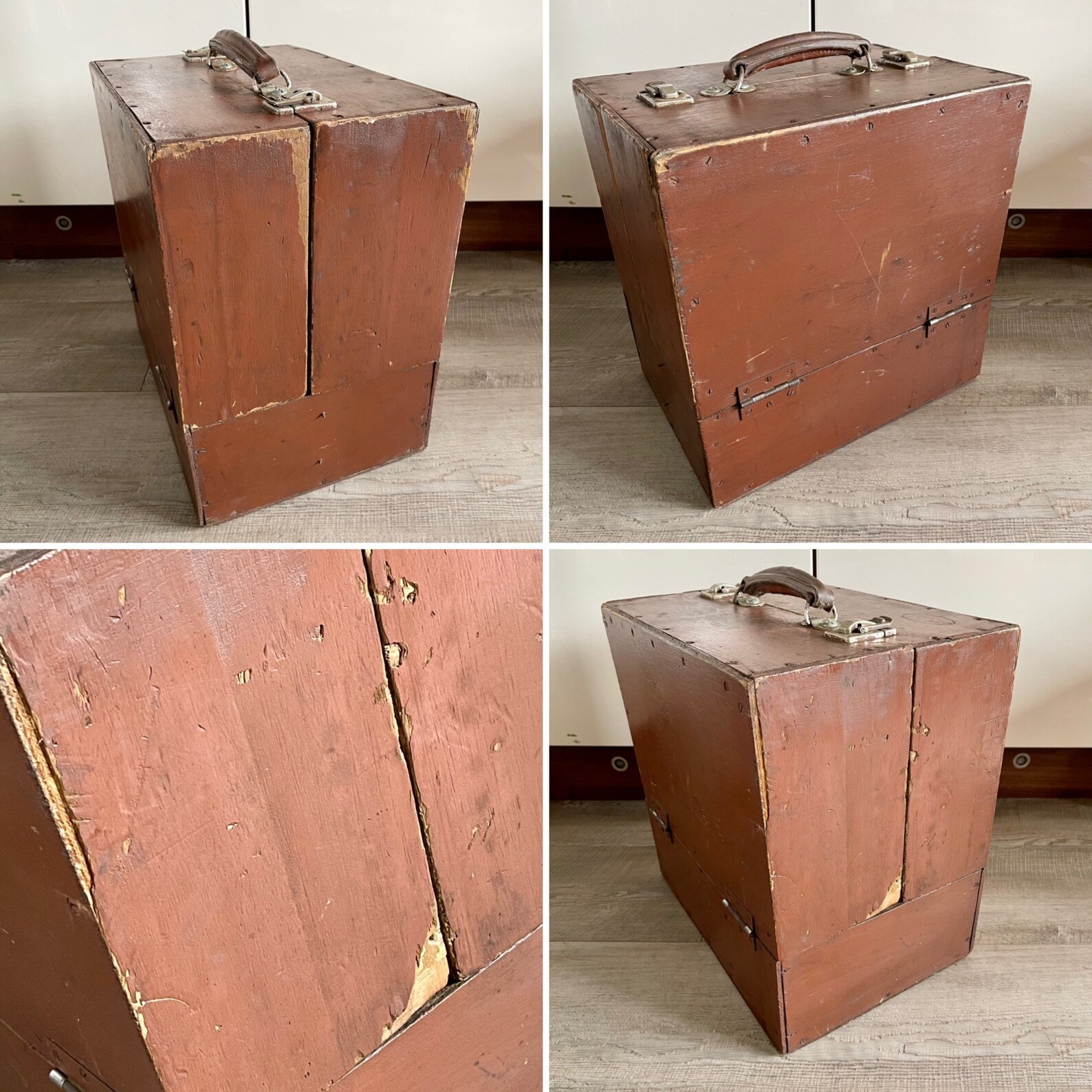 Large Vintage Tool Case With 12 Shelves and 3 Compartments - Etsy UK