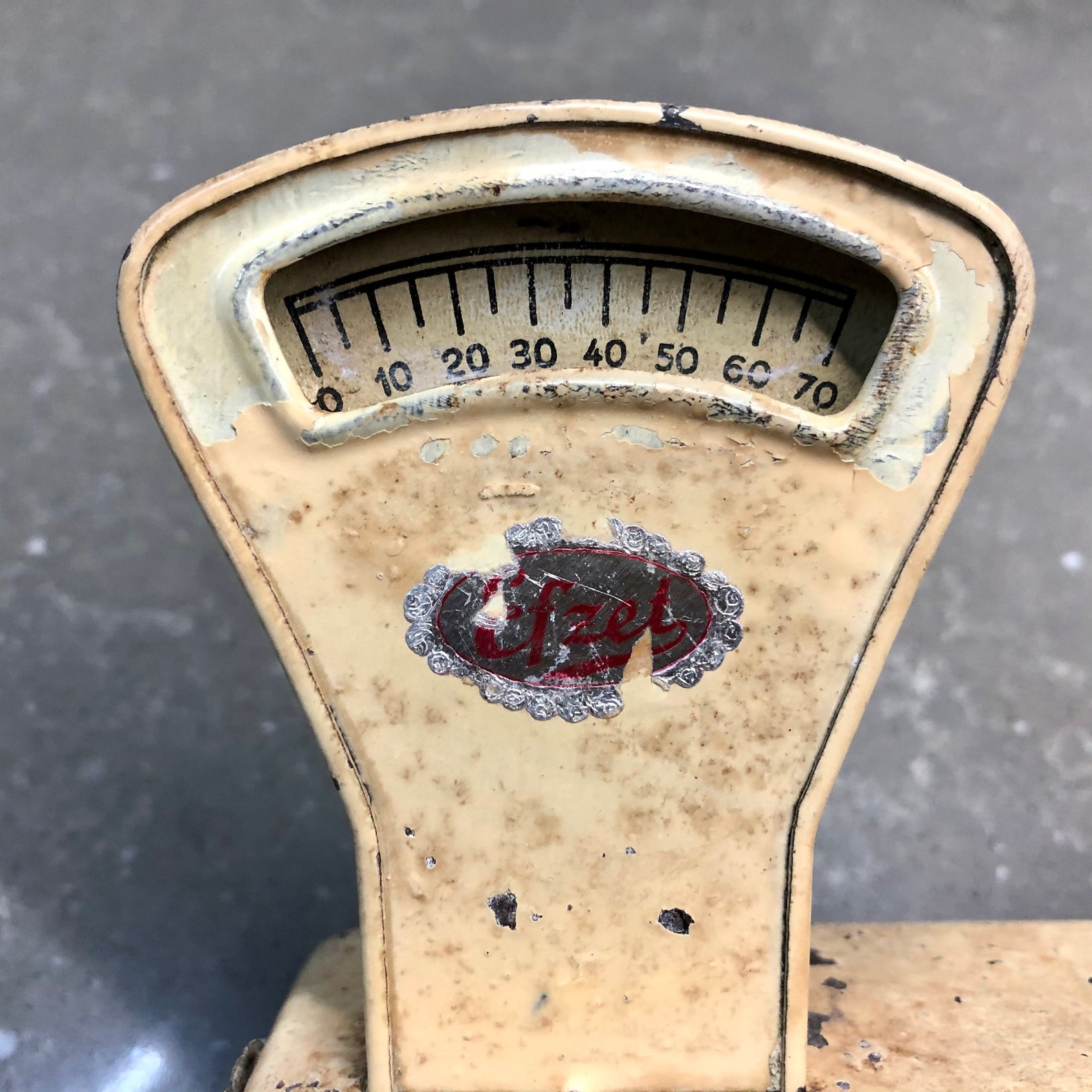 Vintage Metal Miniature Toy Scales by EFZET - Etsy