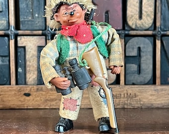 Vintage Peter Hedgehog Steiff Mecki Made in Austria Drunkard Ornament ...