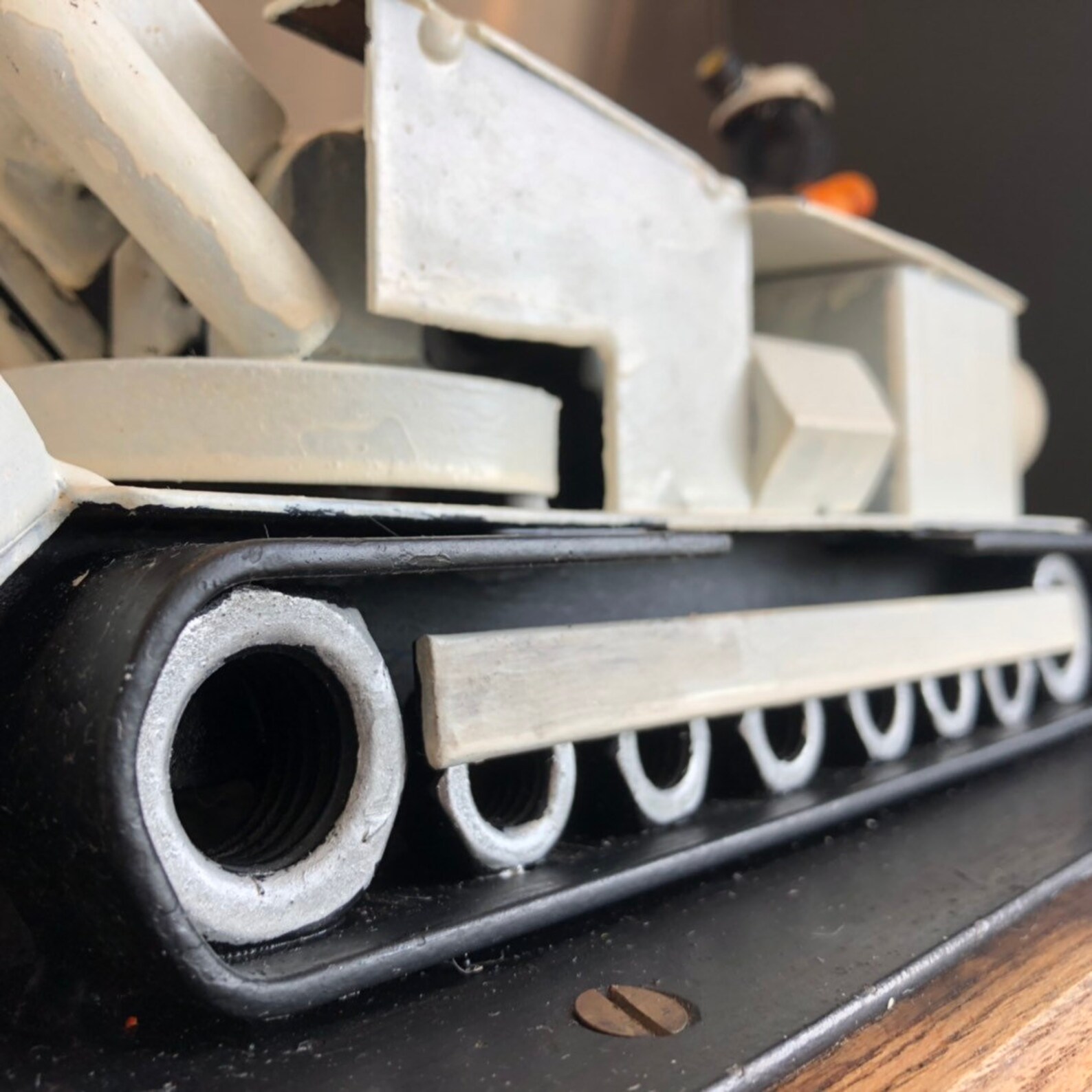 Large Scrap Metal Coal Miner on an Excavator Sculpture. - Etsy