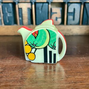 Vintage Cardew Designs Tiny Teapot. Clarice Cliff, 1994 - Etsy