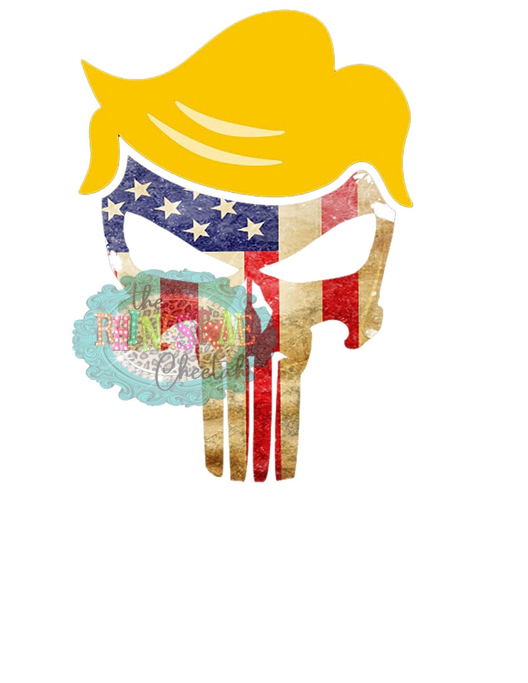 Trump Punisher American Flag PNG Digital Download - Etsy