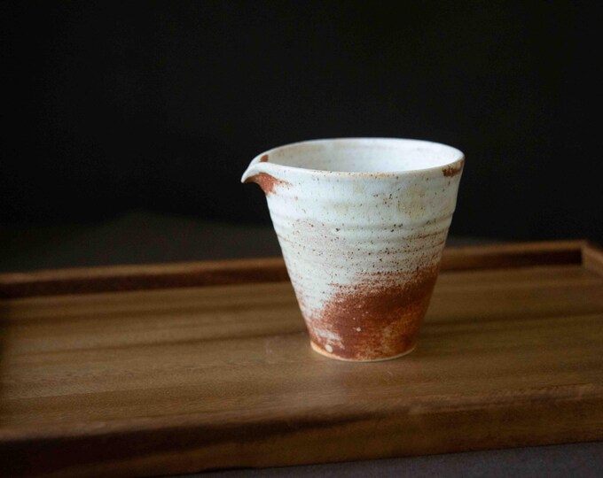 Tea Pitcher 250 Ml, Ceramic Fairness Cup Gong Dao Bei Satin White and ...