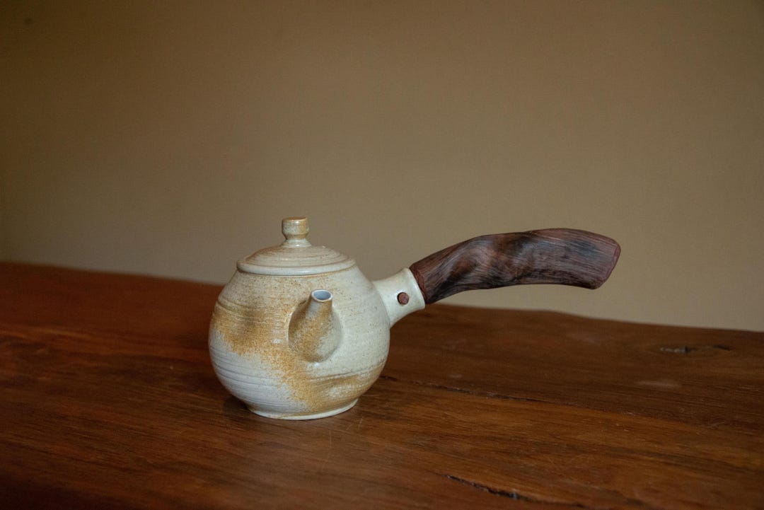Wooden Side Handle Teapot 350 Ml - Wabisabi Teaware for Tea Ceremony ...