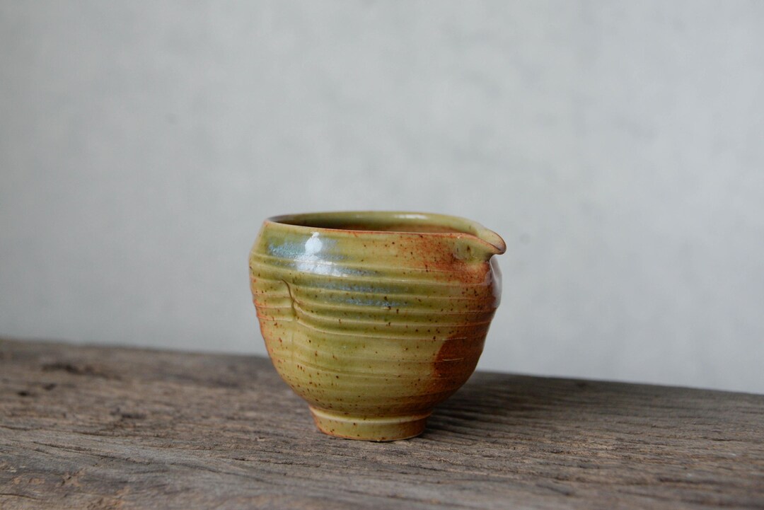 Tea Pitcher 300 Ml, Ceramic Fairness Cup Gong Dao Bei - Shino Glaze and ...