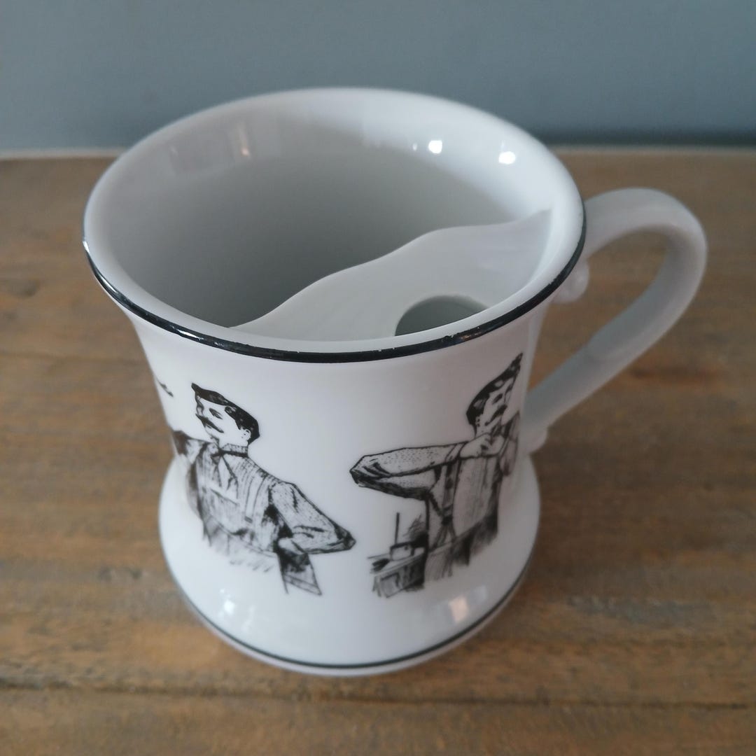 Vintage Gentleman's Mustache Mug - Etsy