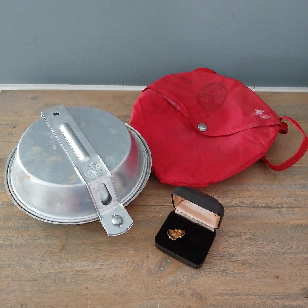 Boy Scouts of America Aluminum Mess Kit and Den Mother Pin - Etsy