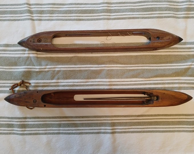 2 Solid Wood Shuttles/craft Parts - Etsy