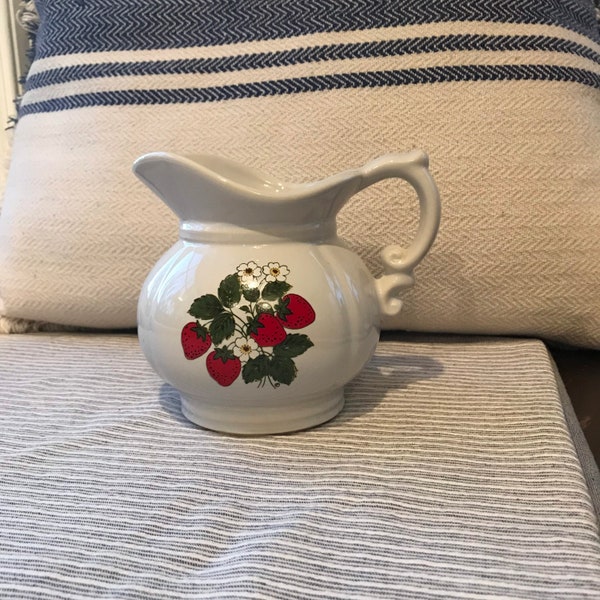 Strawberry Pitcher - Etsy