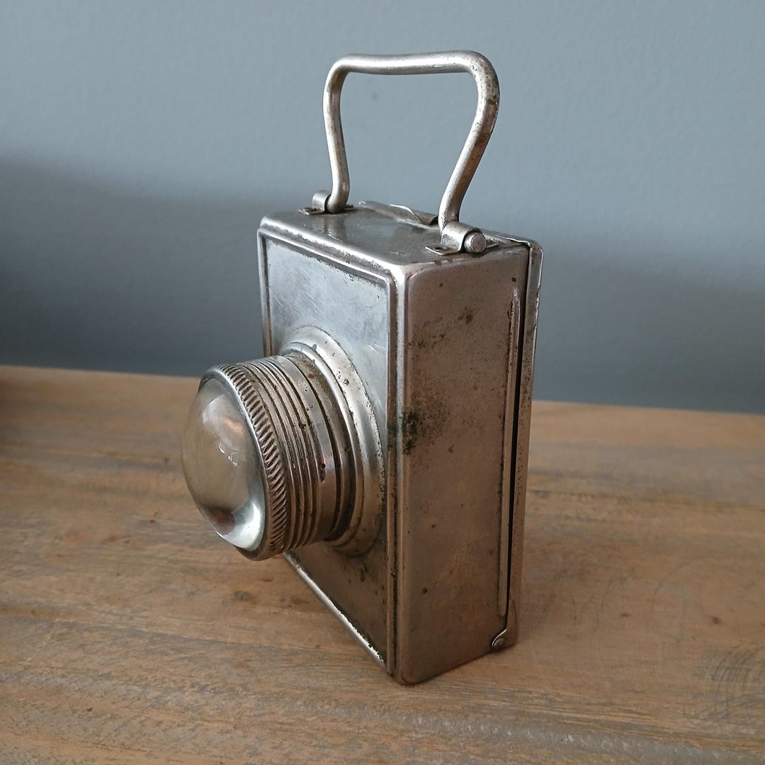 Vintage Eveready Square Flashlight - Etsy