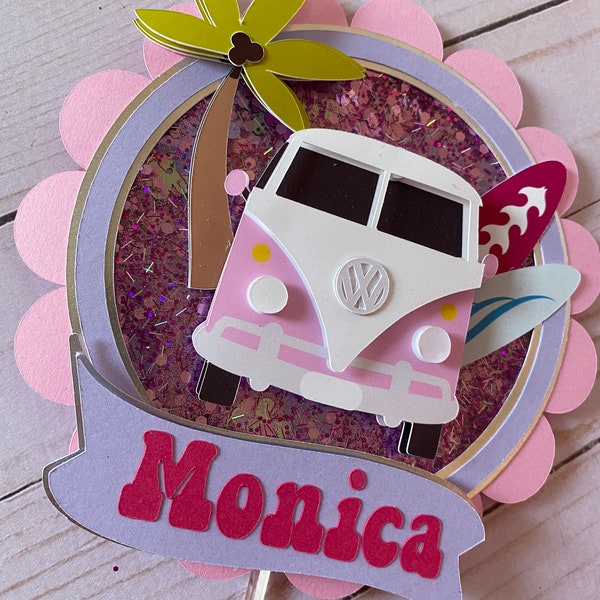 Vw Van Cake Topper - Etsy