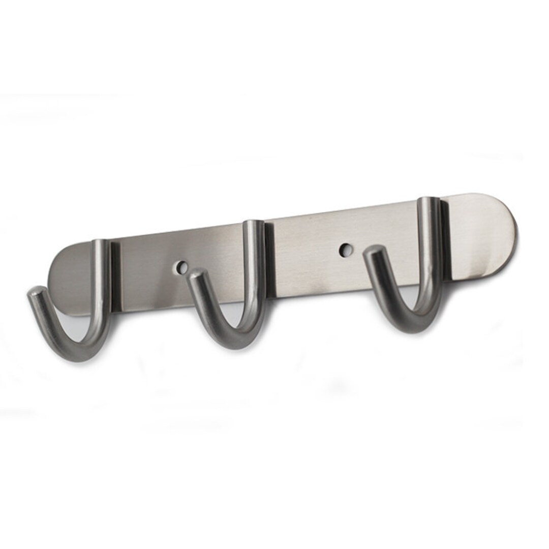 QT Premium Modern Wall Mounted Coat Hook Rrack With 3 Round Hooks - Etsy