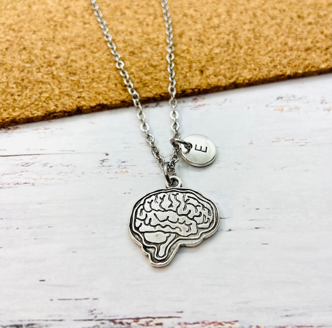 Brain Necklace In, Anatomical Medical Jewelry, Gift for Doctors ...