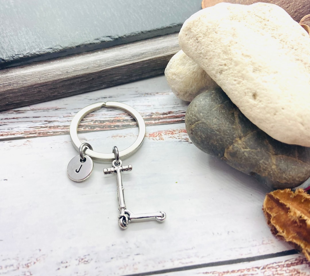 Scooter Gift Scooter Keyring Scooter Key Chain Skater Gift - Etsy