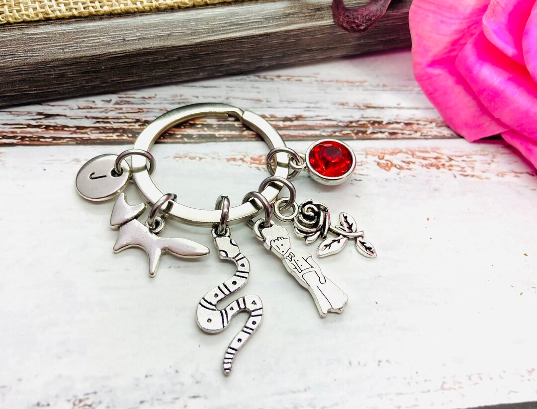 Little Prince Keychain, Keychains for Women, Cute Keychain, Couple ...