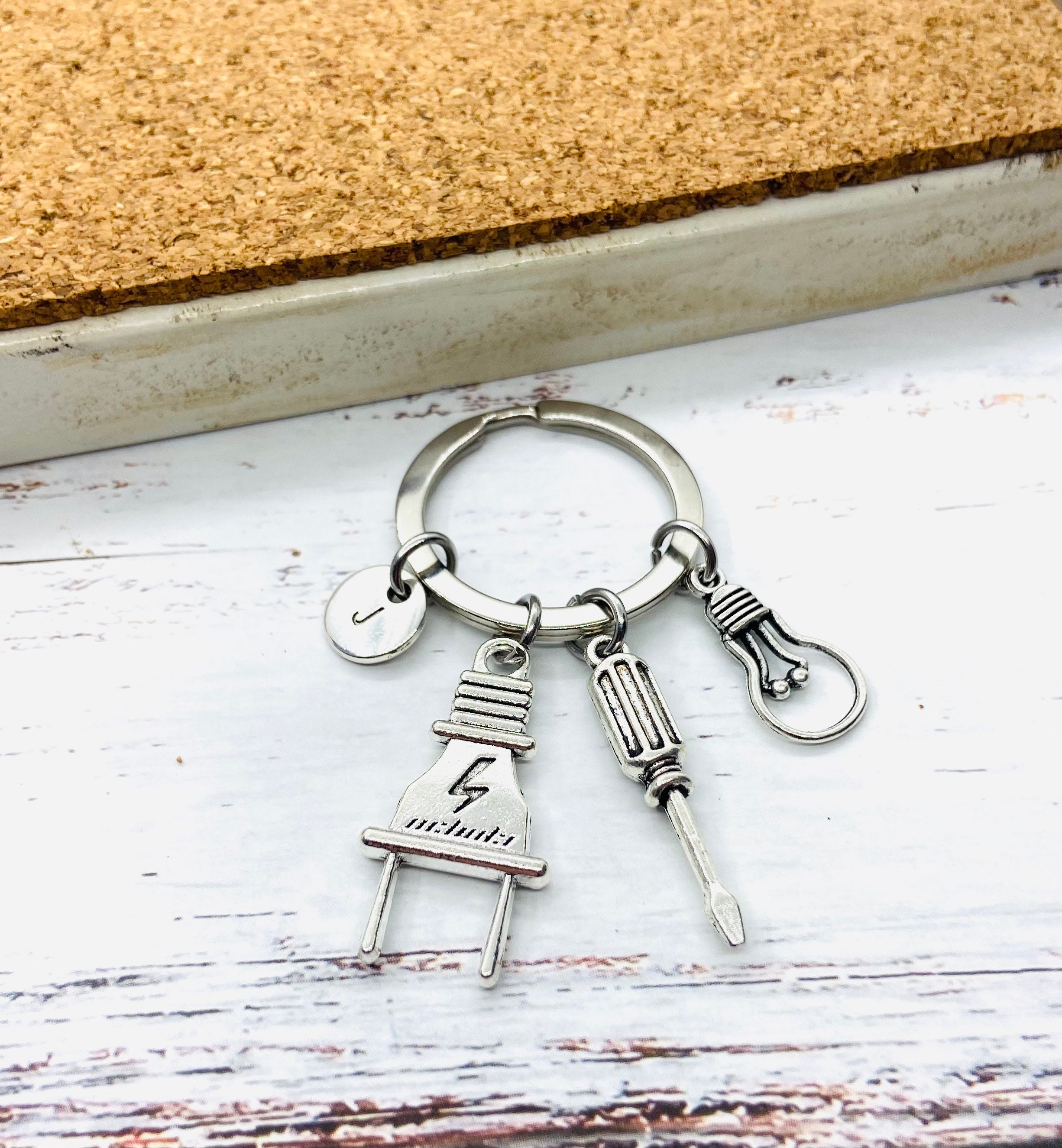 Buy Electrical Engineer Keychain Gift Engineering Keychain Online in ...