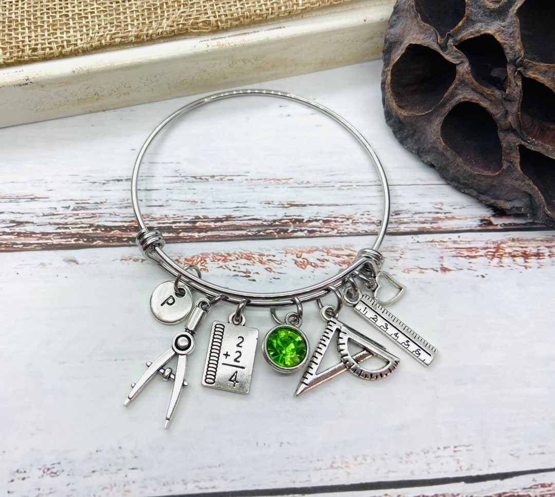 Math Teacher Gift, Math Bracelet, Math Bracelet, Math Student Gift ...