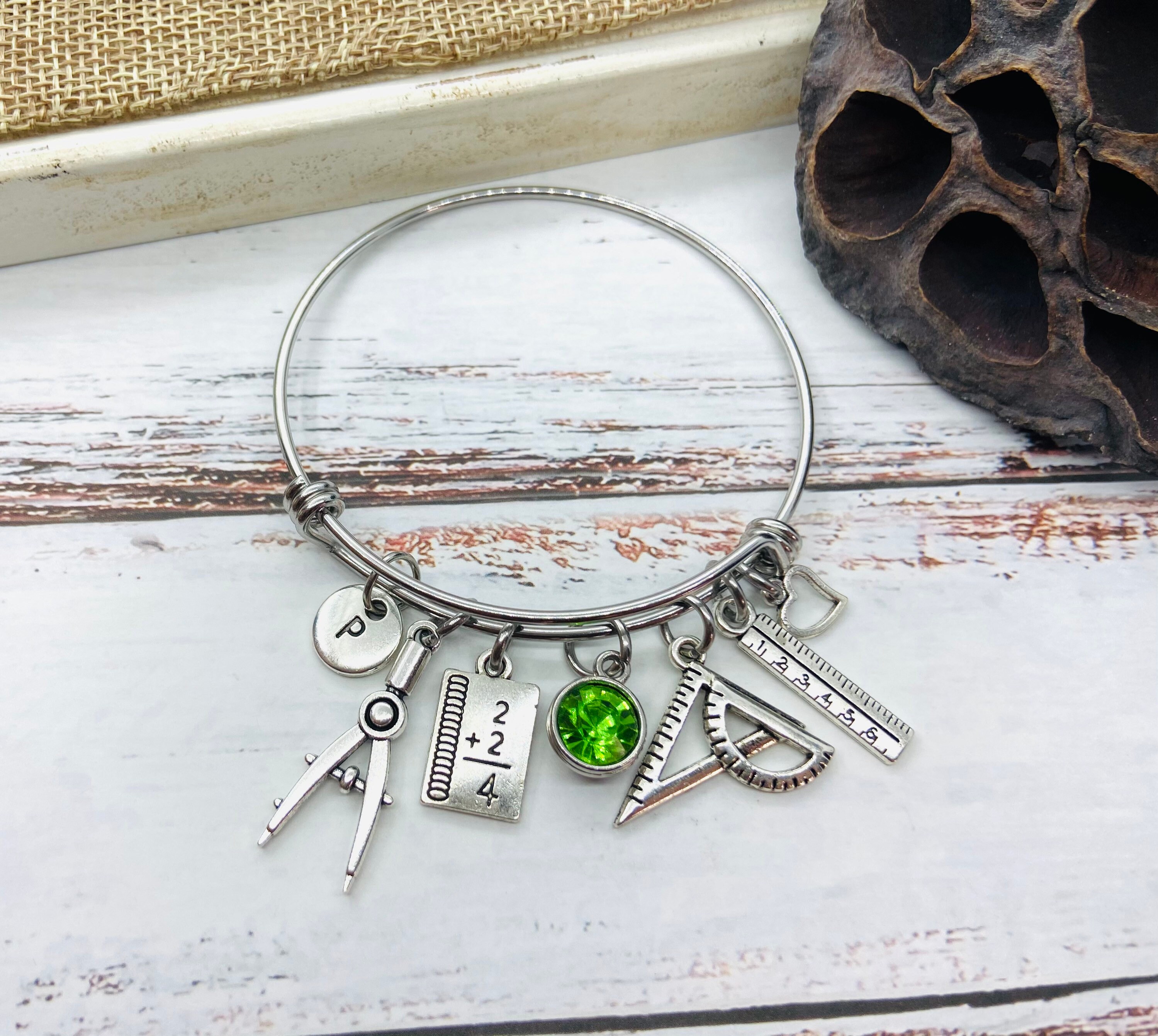 Math Teacher Gift Math Bracelet Math Bracelet Math Student - Etsy UK