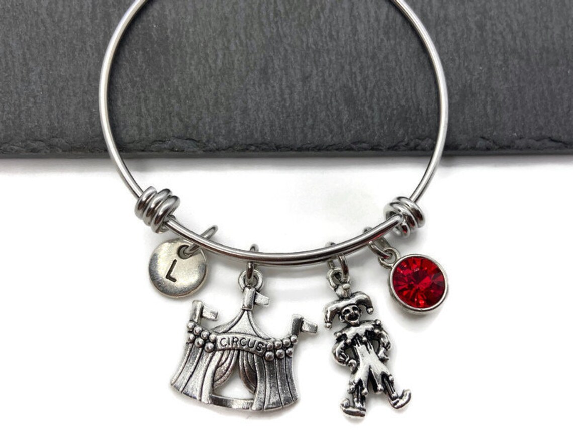Circus Bracelet Circus Gift Circus Jewelry Clown bracelet | Etsy