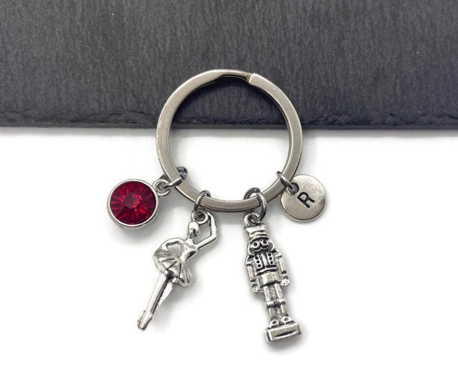 Nutcracker Keychain Toy Soldier Key Chain Ballerina Keyring | Etsy