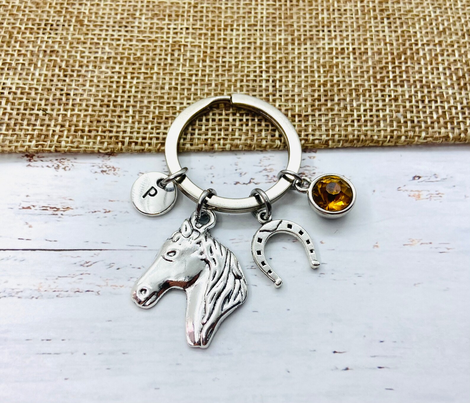Horse Keychain Horse Gift Horse Charm Gift Horse Keyring - Etsy