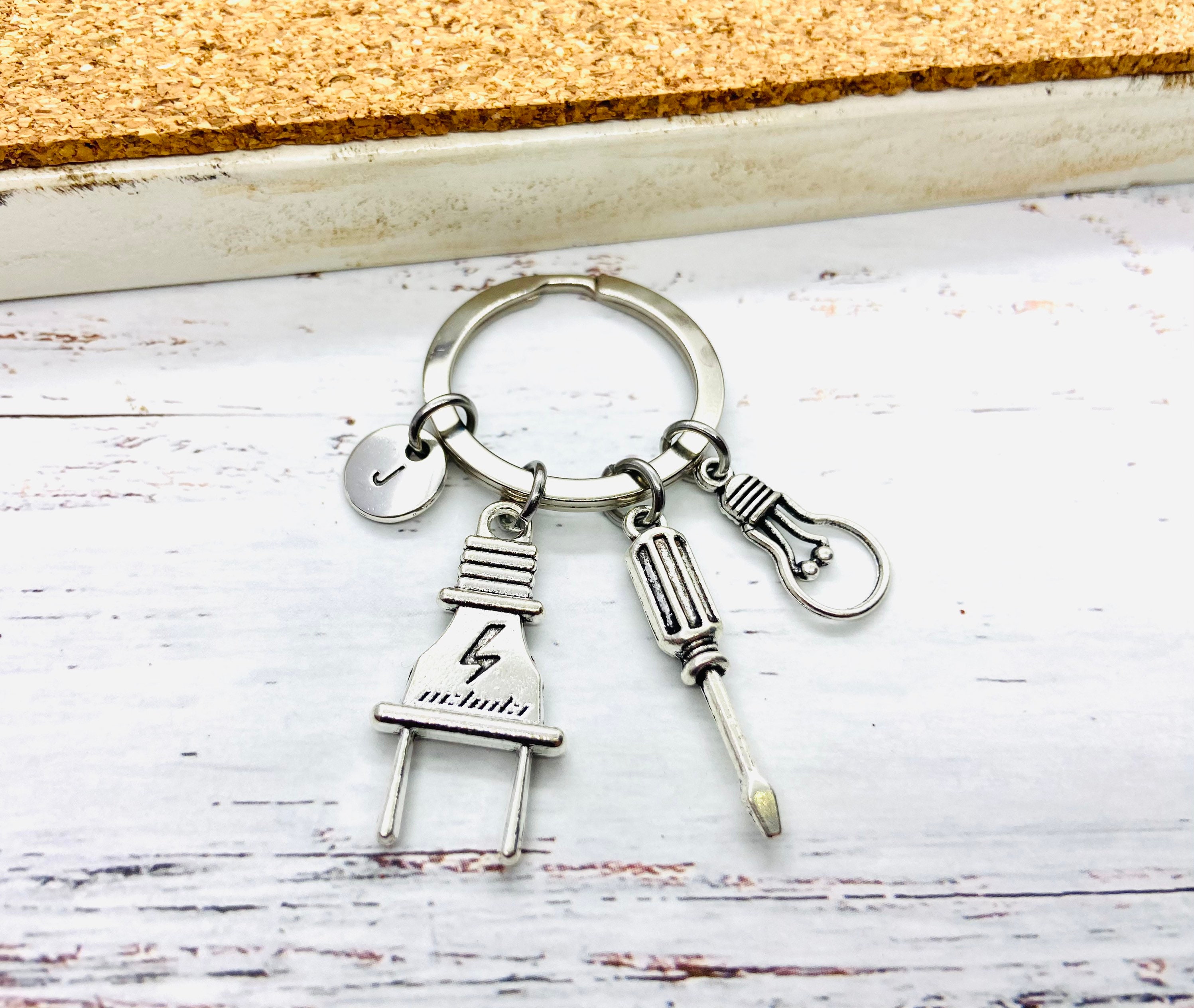 Buy Electrical Engineer Keychain Gift Engineering Keychain Online in ...