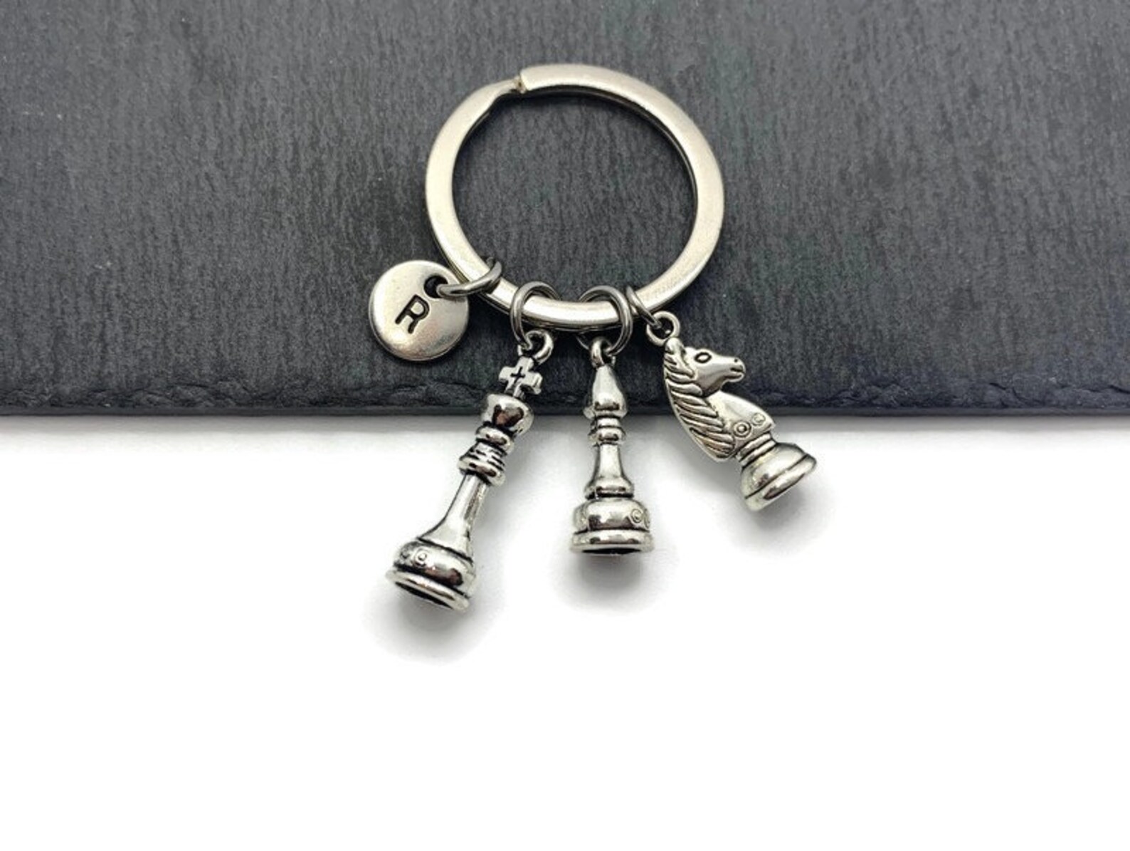 Chess Keychain Chess Keyring Chess Piece Gift Knight | Etsy