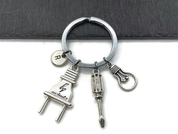 Electrical Engineer Keychain Gift Engineering Keychain | Etsy