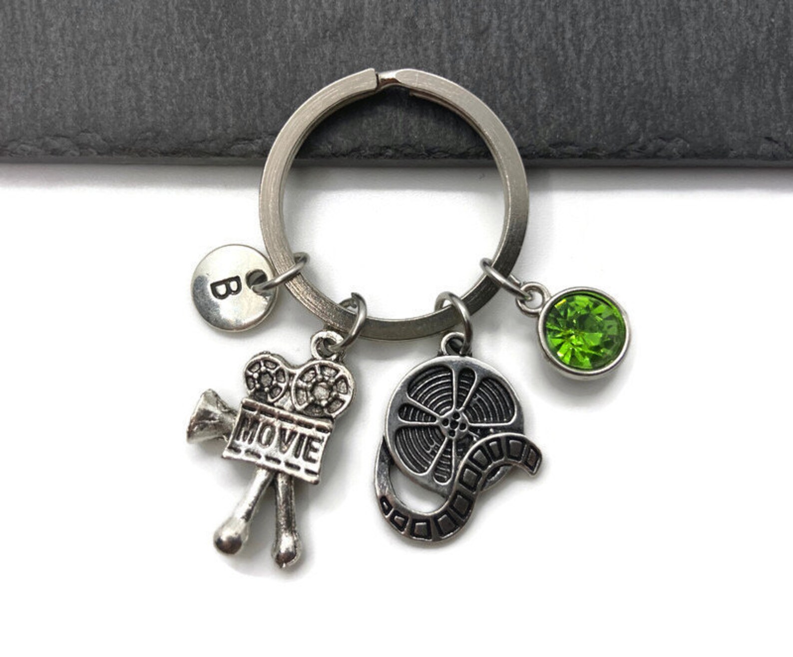 Movie reel keychain movie keychain director movie reel | Etsy