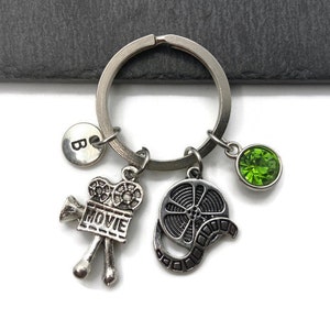 Movie reel keychain movie keychain director movie reel | Etsy