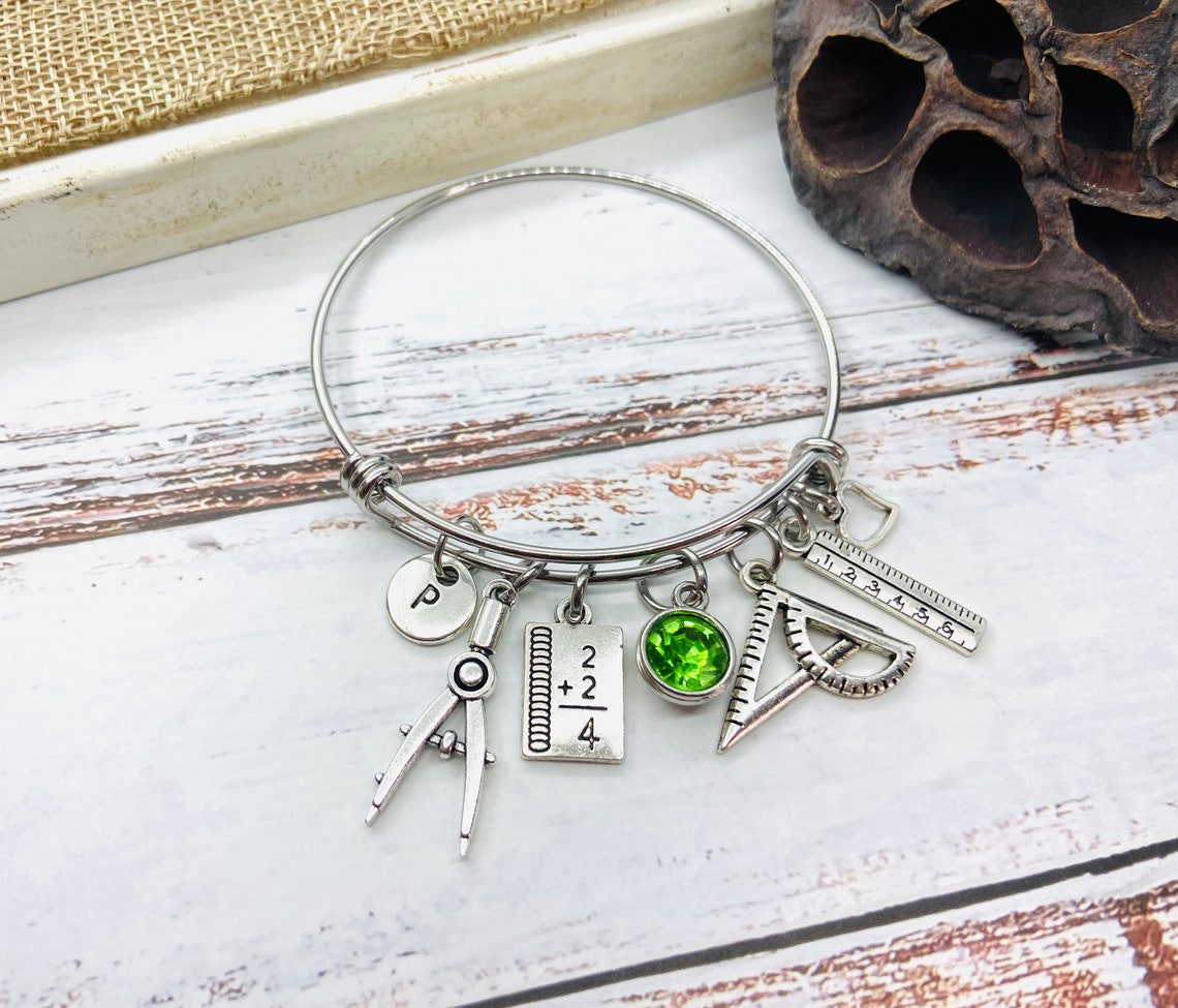 Math Teacher Gift Math Bracelet Math Bracelet Math Student | Etsy