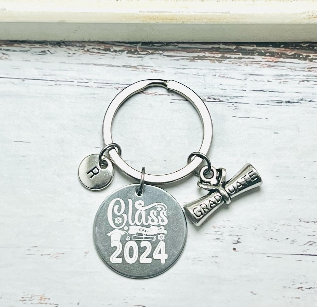 Graduation Keychain, Personalized Graduation Keychain, Graduation Gifts ...