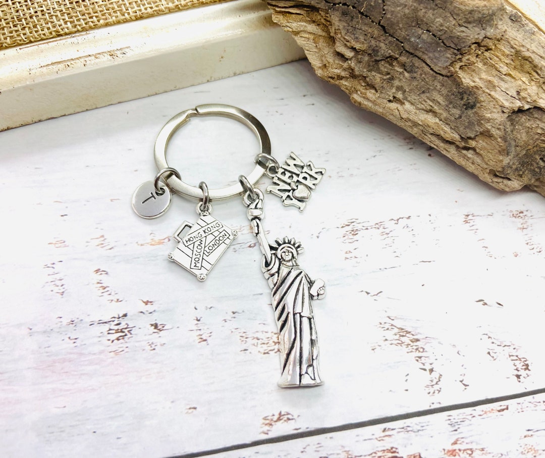 Statue of Liberty Keychain, Statue of Liberty Gift, Statue of Liberty ...