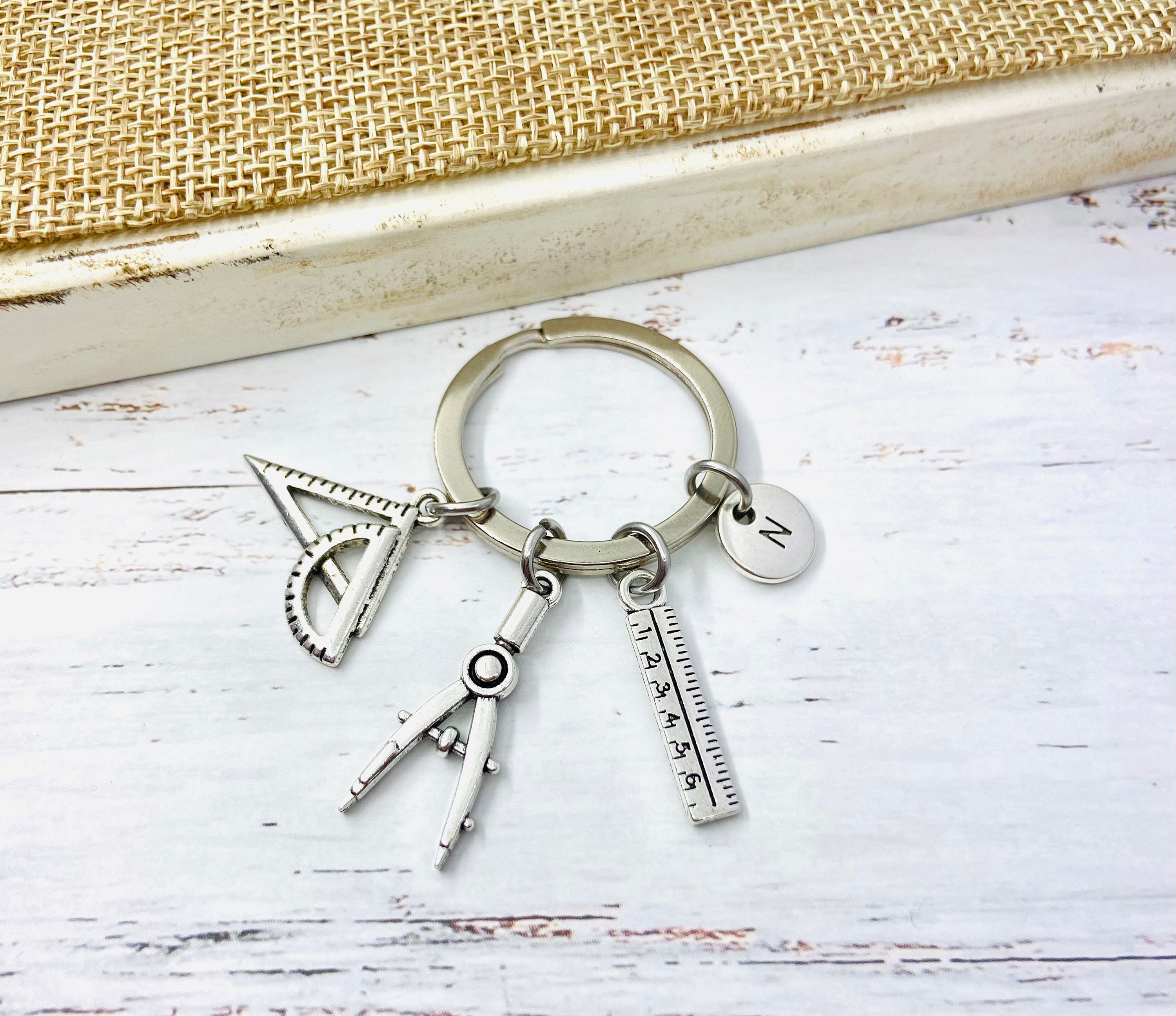 Architect Gift Gift for Architect Architect Keychain - Etsy