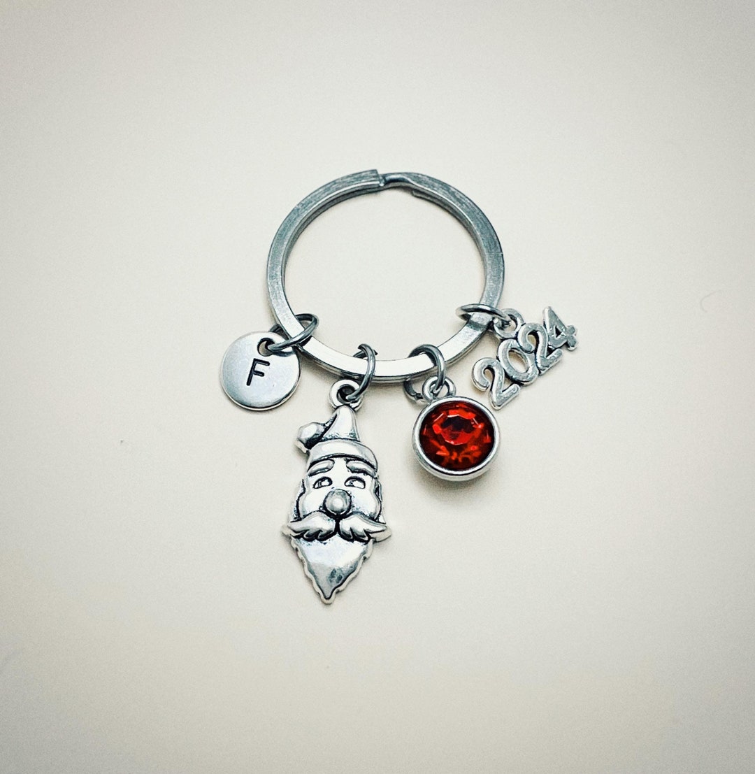 Santa Claus Keychain,merry Christmas,christmas Gift,merry Christmas ...