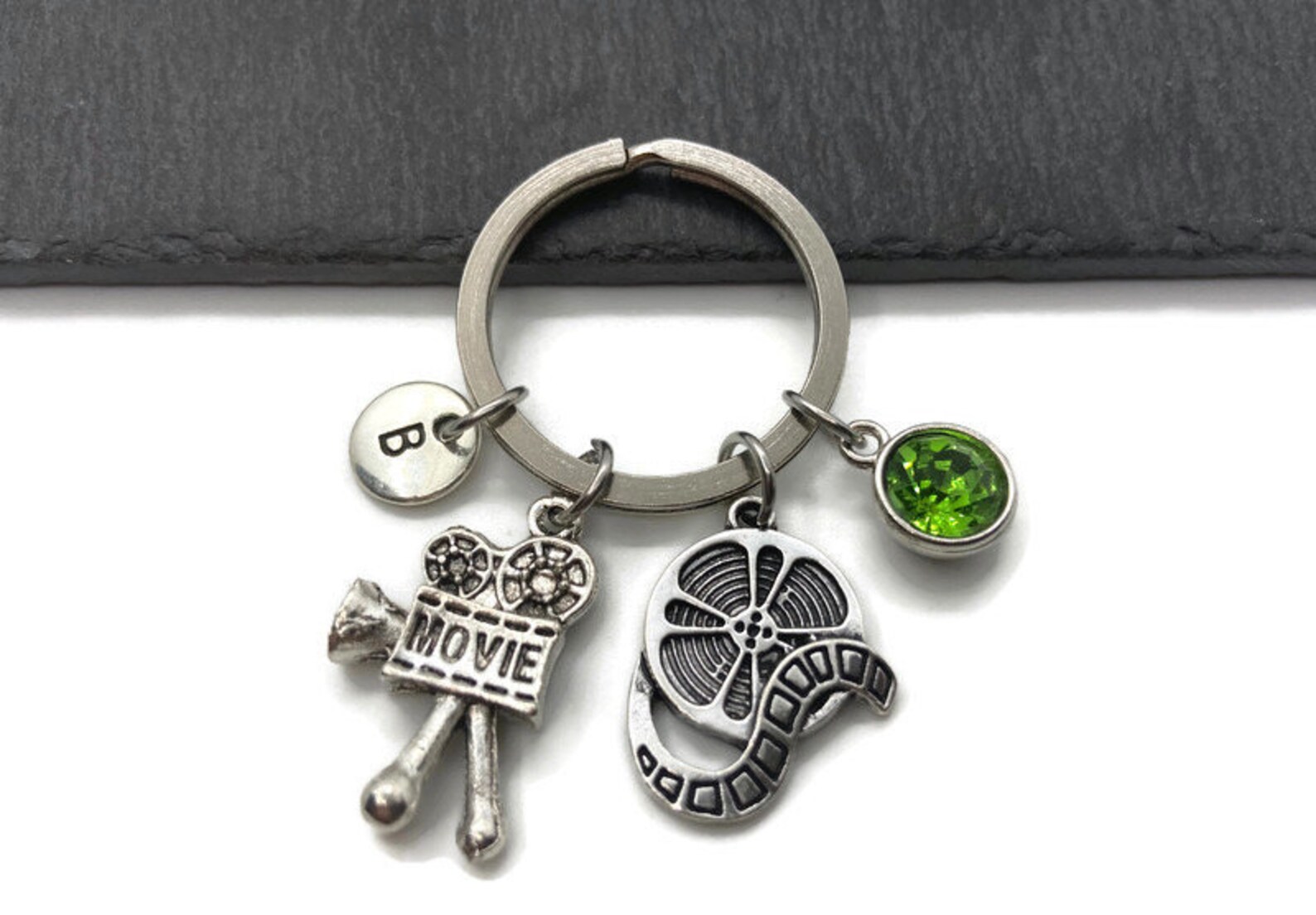 Movie reel keychain movie keychain director movie reel | Etsy