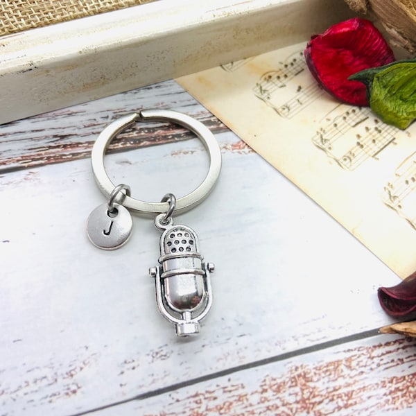 Mic Keychain - Etsy