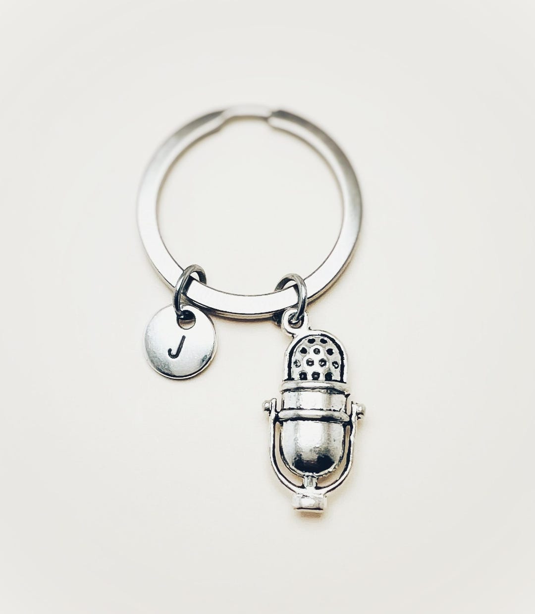 Microphone Keychain, Microphone Keychain, Mic Gifts, Singer, MC Gift ...