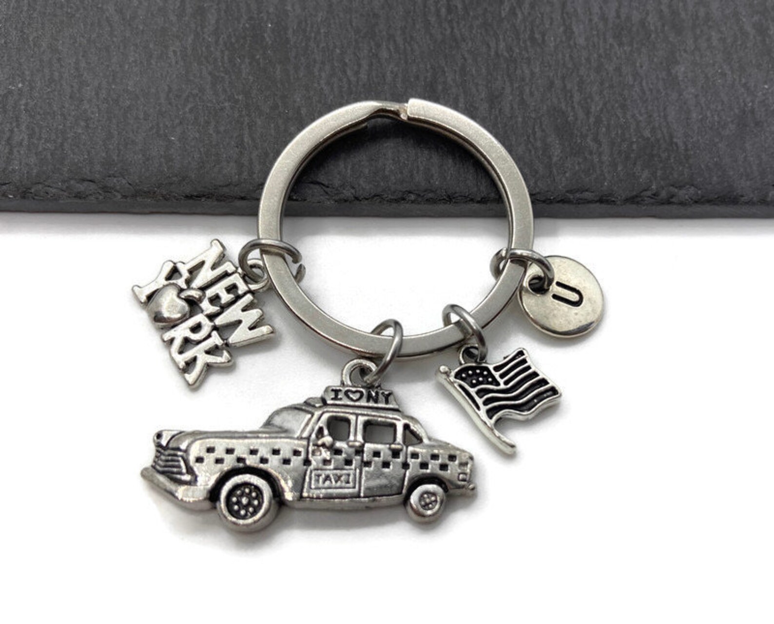 New York Keychain New York Gift New York Keyring America | Etsy