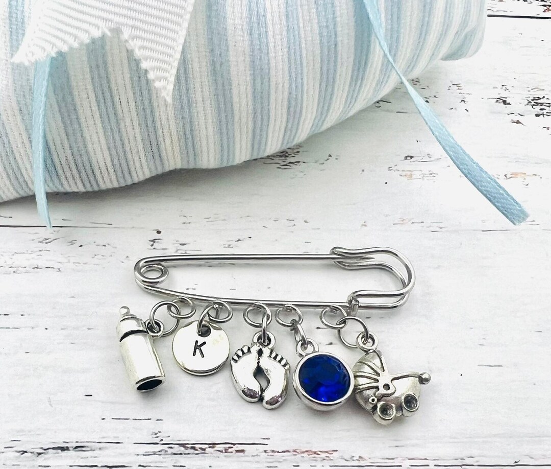 Baby Pins, New Mom Gift, Baby Shower, Stroller Accessories, Mom-to-be ...