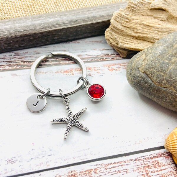 Sea Shell Keychain - Etsy