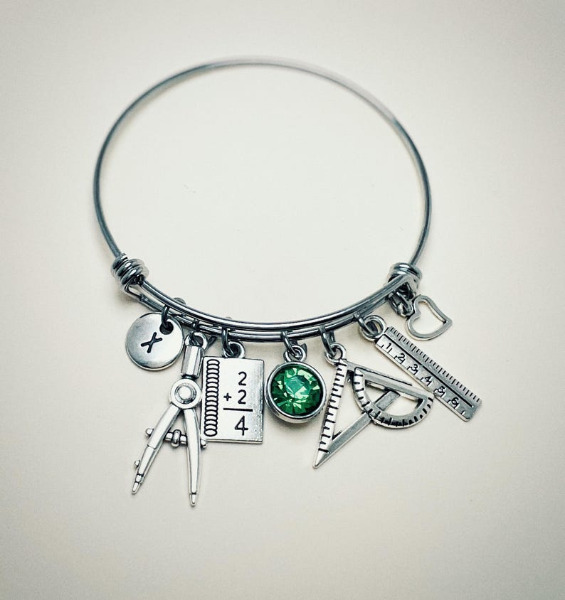 Math Teacher Gift, Math Bracelet, Math Bracelet, Math Student Gift ...