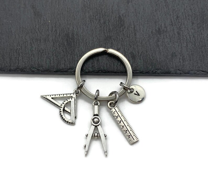 Architect Gift Gift for Architect Architect Keychain | Etsy