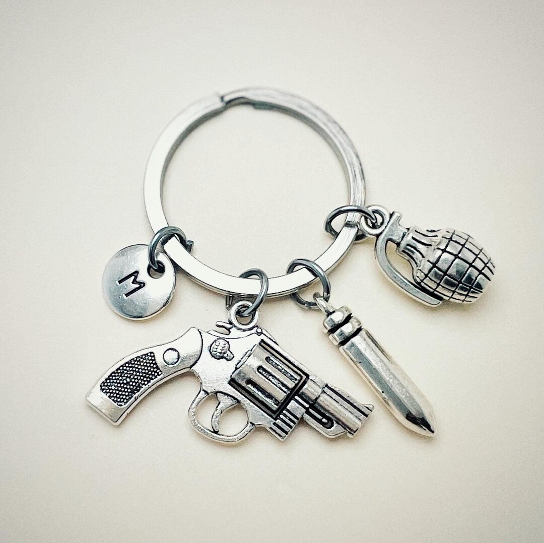 Grenade Keychain, Small Grenade Keychain, Grenade Zipper Pull, Gift for ...