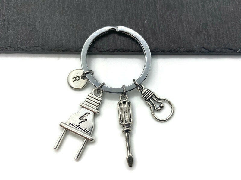 Electrical Engineer Keychain Gift Engineering Keychain | Etsy